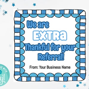 We Are EXTRA Thankful for You- Gum Gift Tags- Printable Digital ...