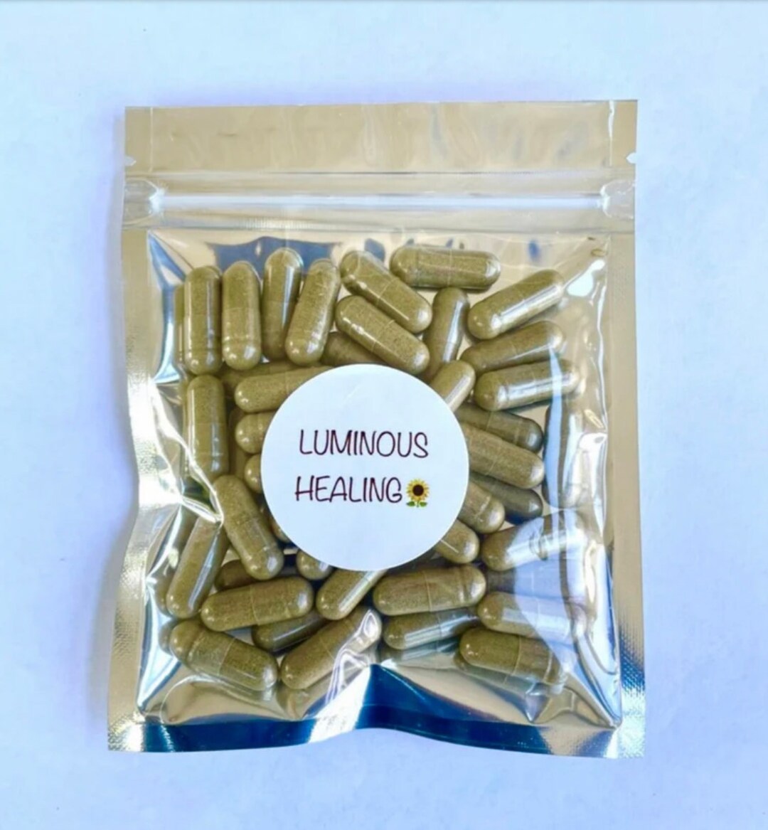 Plantain Herb Capsules Capsules 500 Mg >> 100 Vegetarian Capsules - Etsy