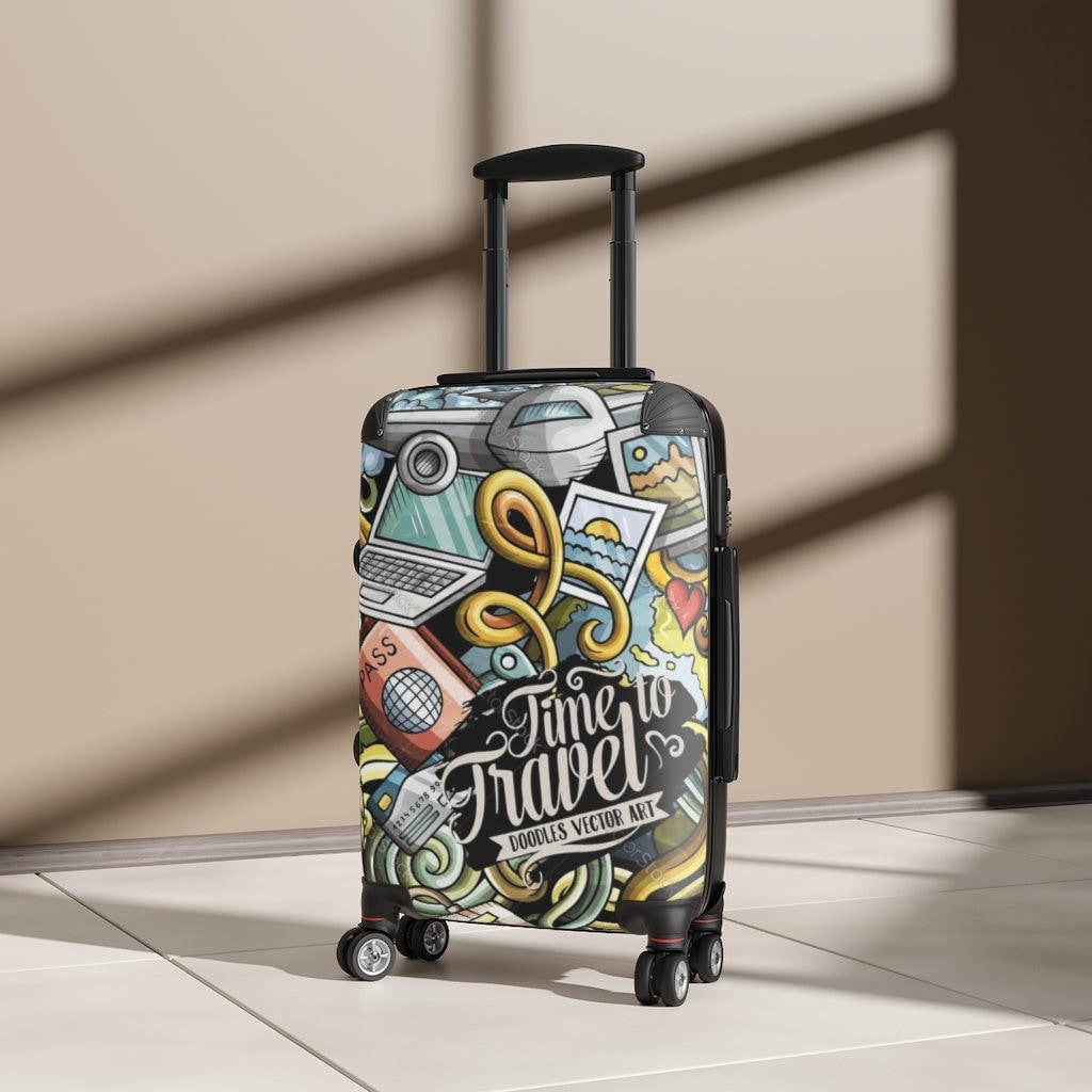 Graphic Design Suitcases - Etsy