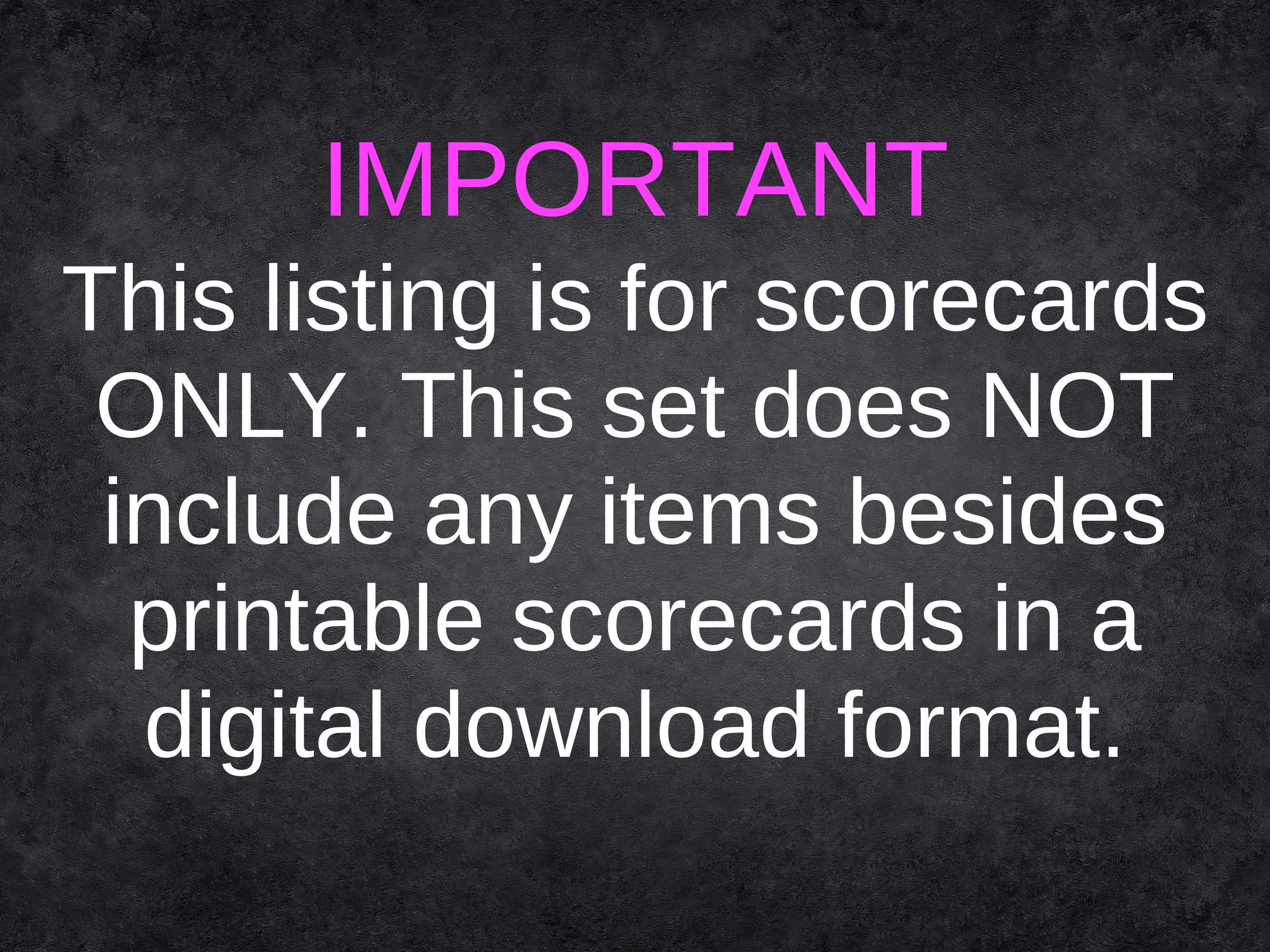 Printable Orange and Pink Bunco Scorecard for All Seasons and Months ...