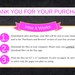 Printable Orange and Pink Bunco Scorecard for All Seasons and Months ...