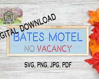 Bates Motel Svg - Etsy