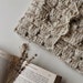 Handmade Neutral Crochet Woven Book Cover - Etsy