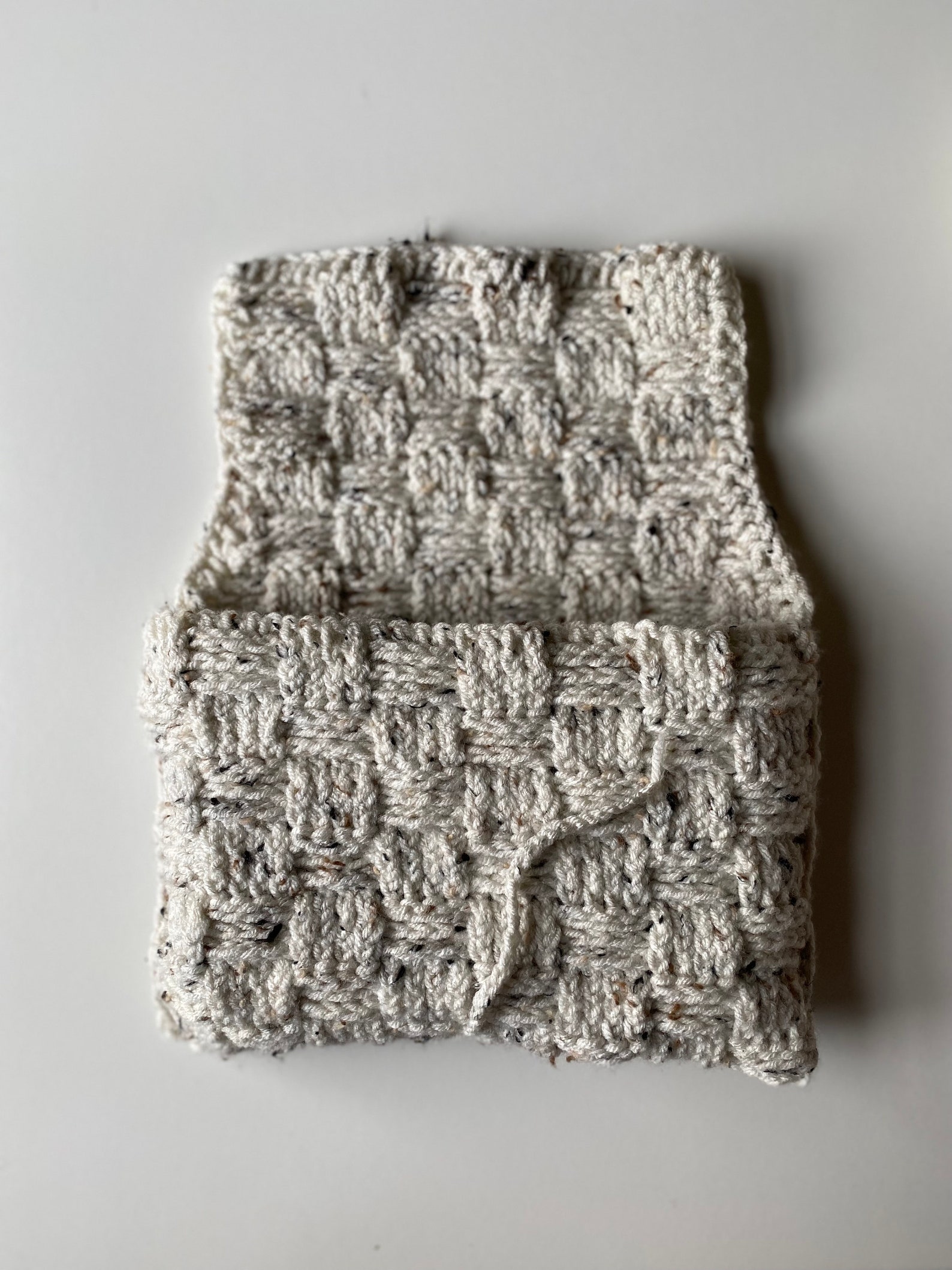 Handmade Neutral Crochet Woven Book Cover - Etsy
