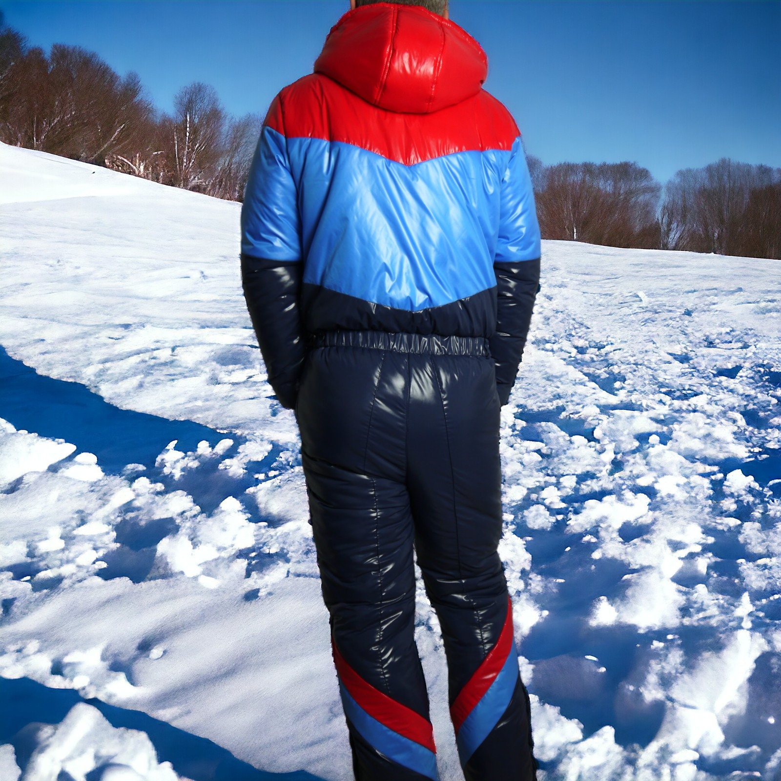 Shiny Nylon Winter Overall - Etsy