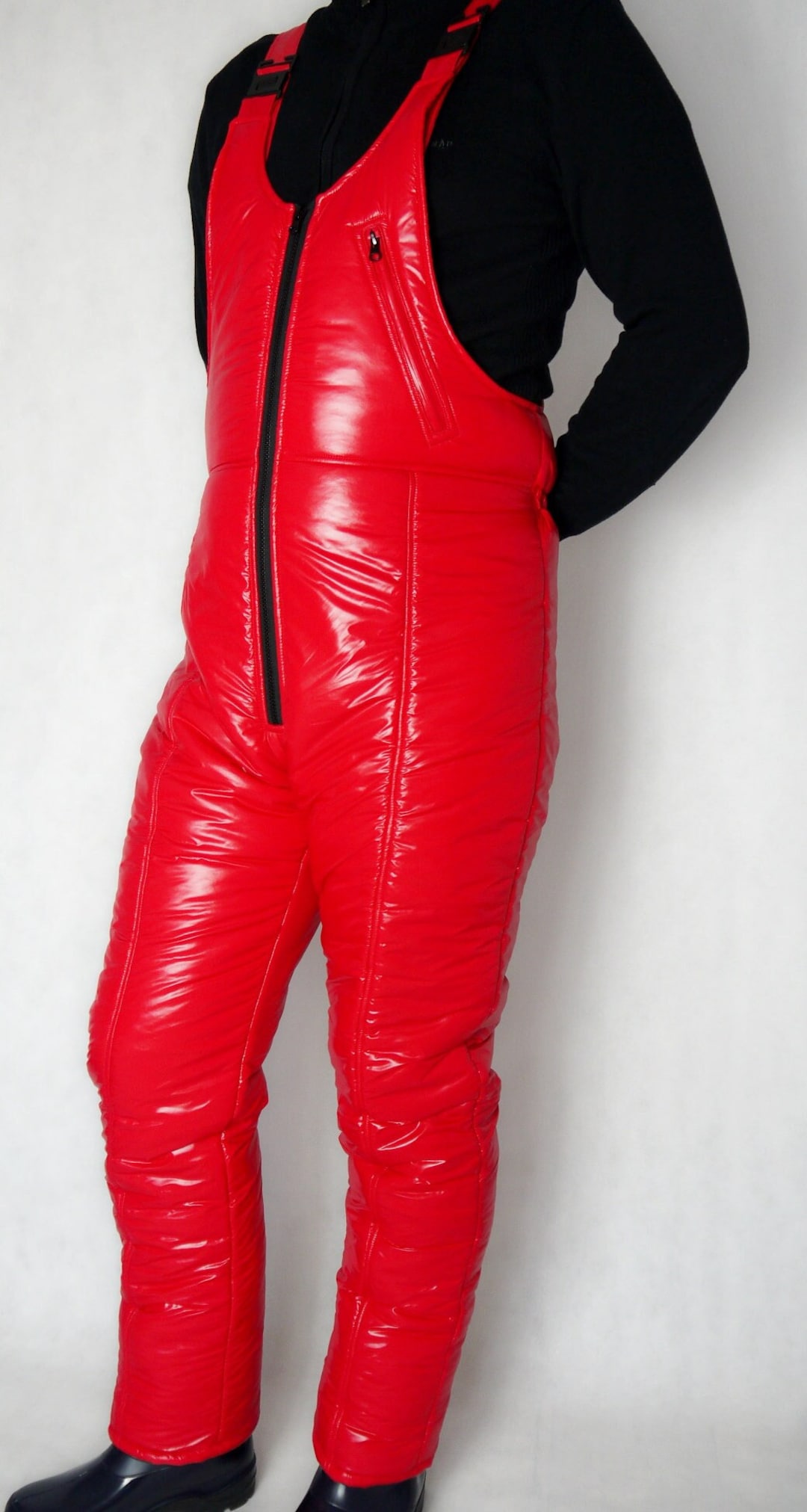 Shiny Nylon Nylko Shiny Nylon Trousers OLD Pants Ski Trousers Snow ...