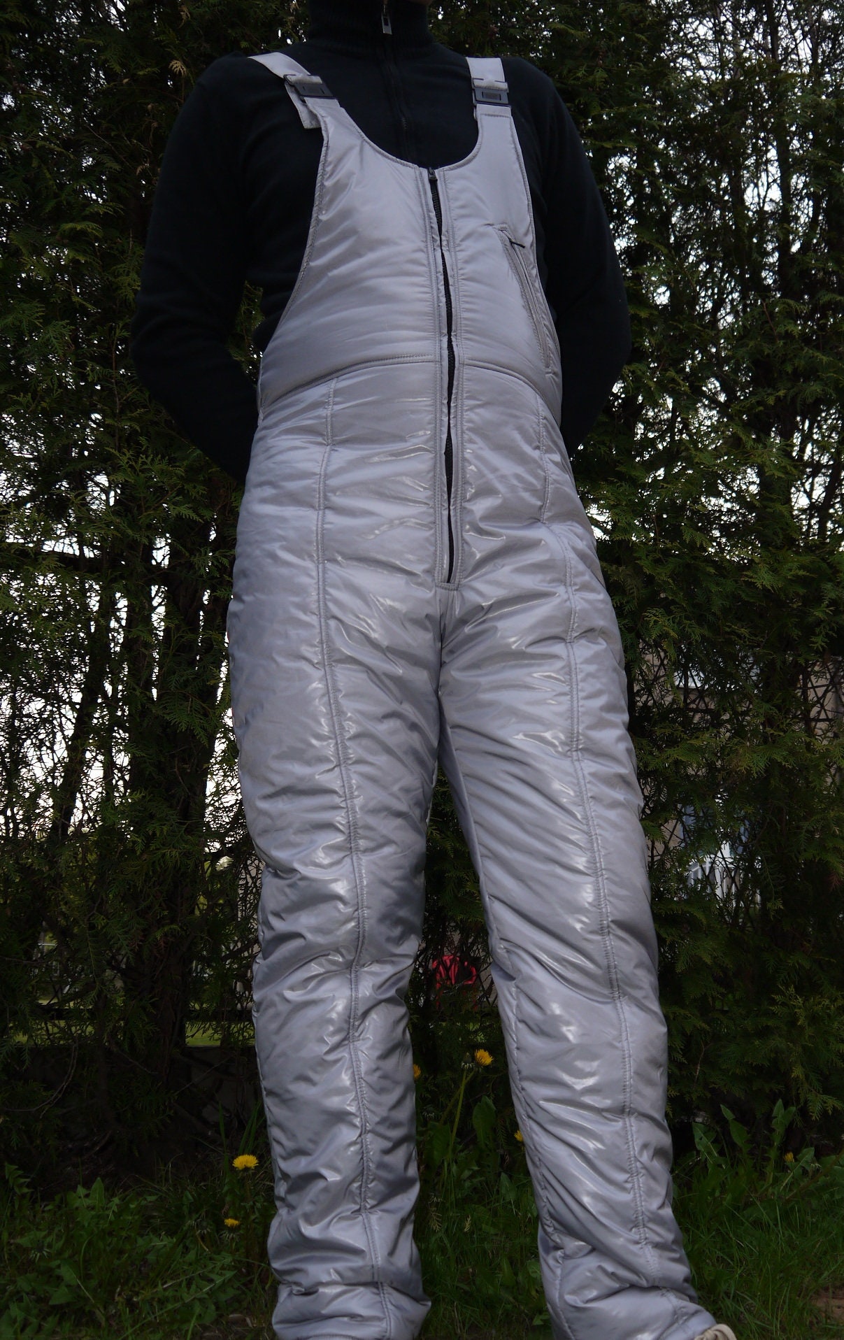 Shiny Nylon Nylko Shiny Nylon Trousers OLD Pants Ski Trousers Snow ...