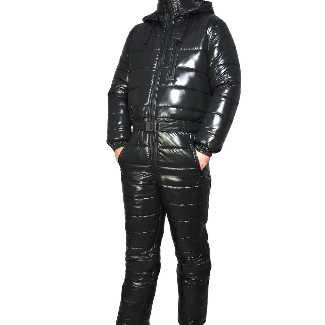 Glossy Nylon Nylko Shiny Nylon Ski Overall, Snow Overall, Ski Suit PK 6 ...