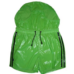 Shorts PS With Briefs Sprinter Shorts Nylon Shiny Nylon LACK PVC ...