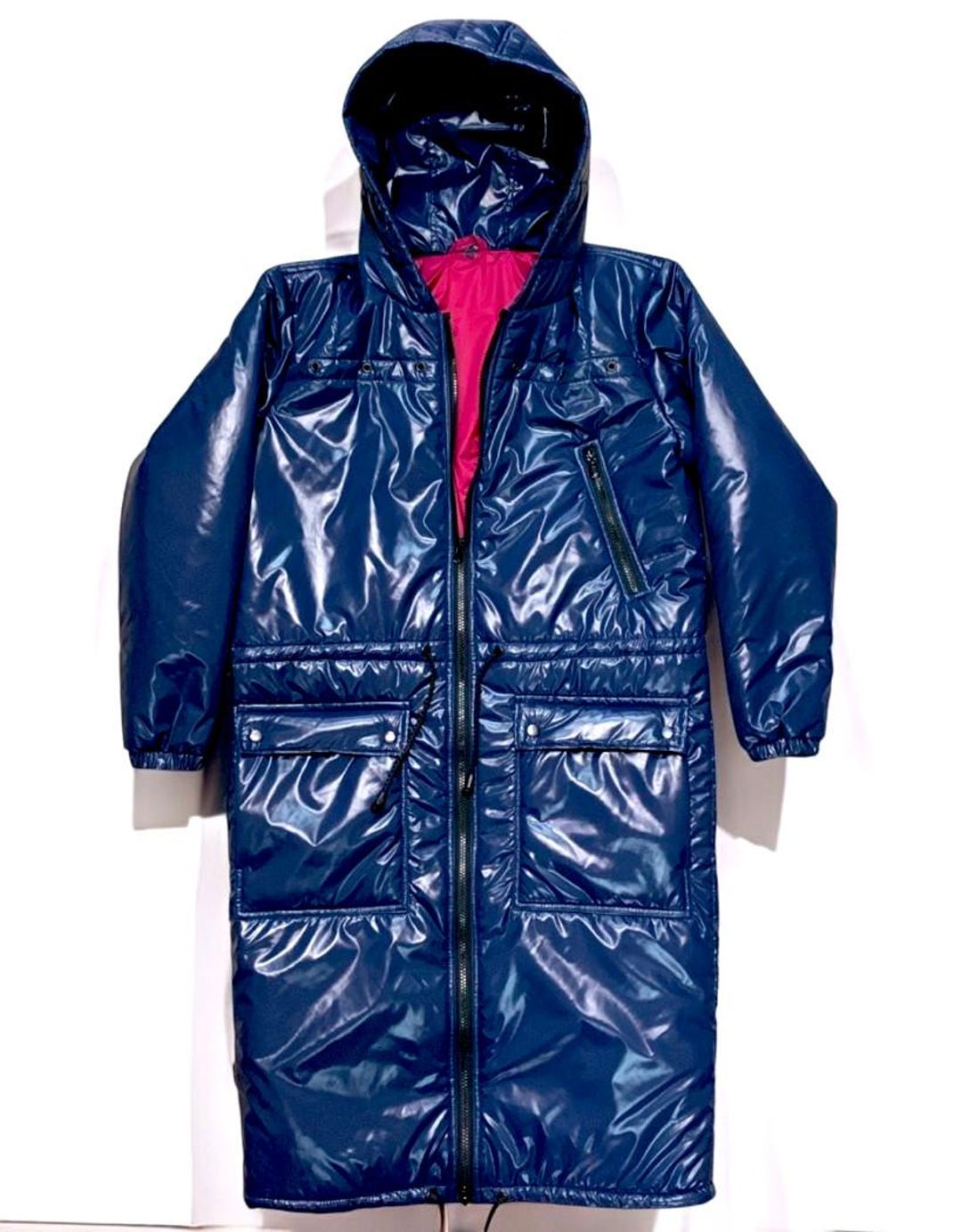 Shiny Nylon Nylko Shiny Nylon Jacket With 6 Mm Padding Jacket REV ...