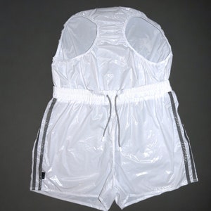 Shorts PS With Briefs Sprinter Shorts Nylon Glossy Nylon LACK PVC ...