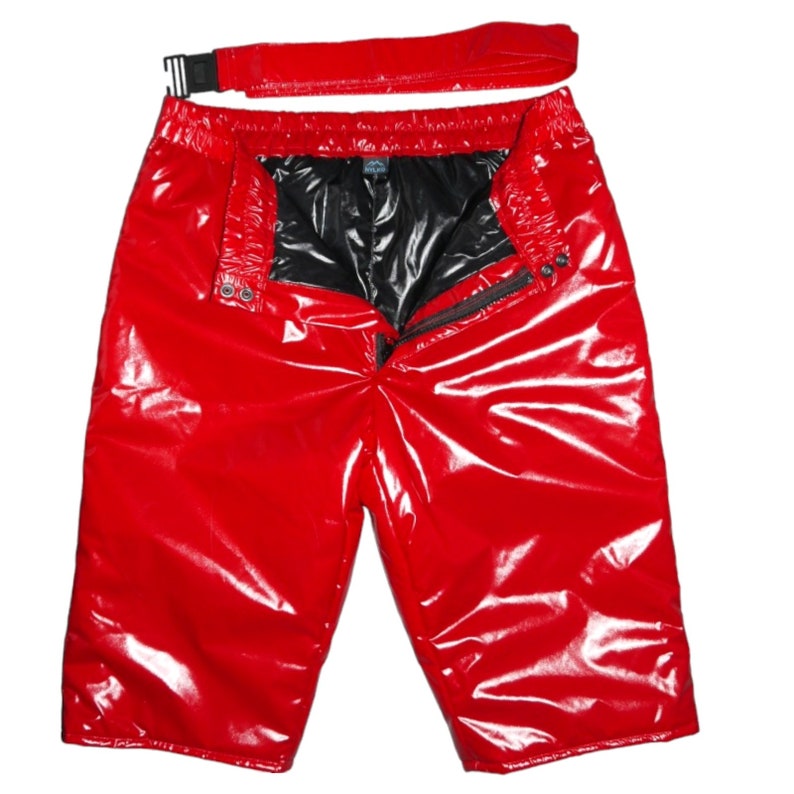 Shiny Nylon Shorts OL35 PVC Wetlook - Etsy