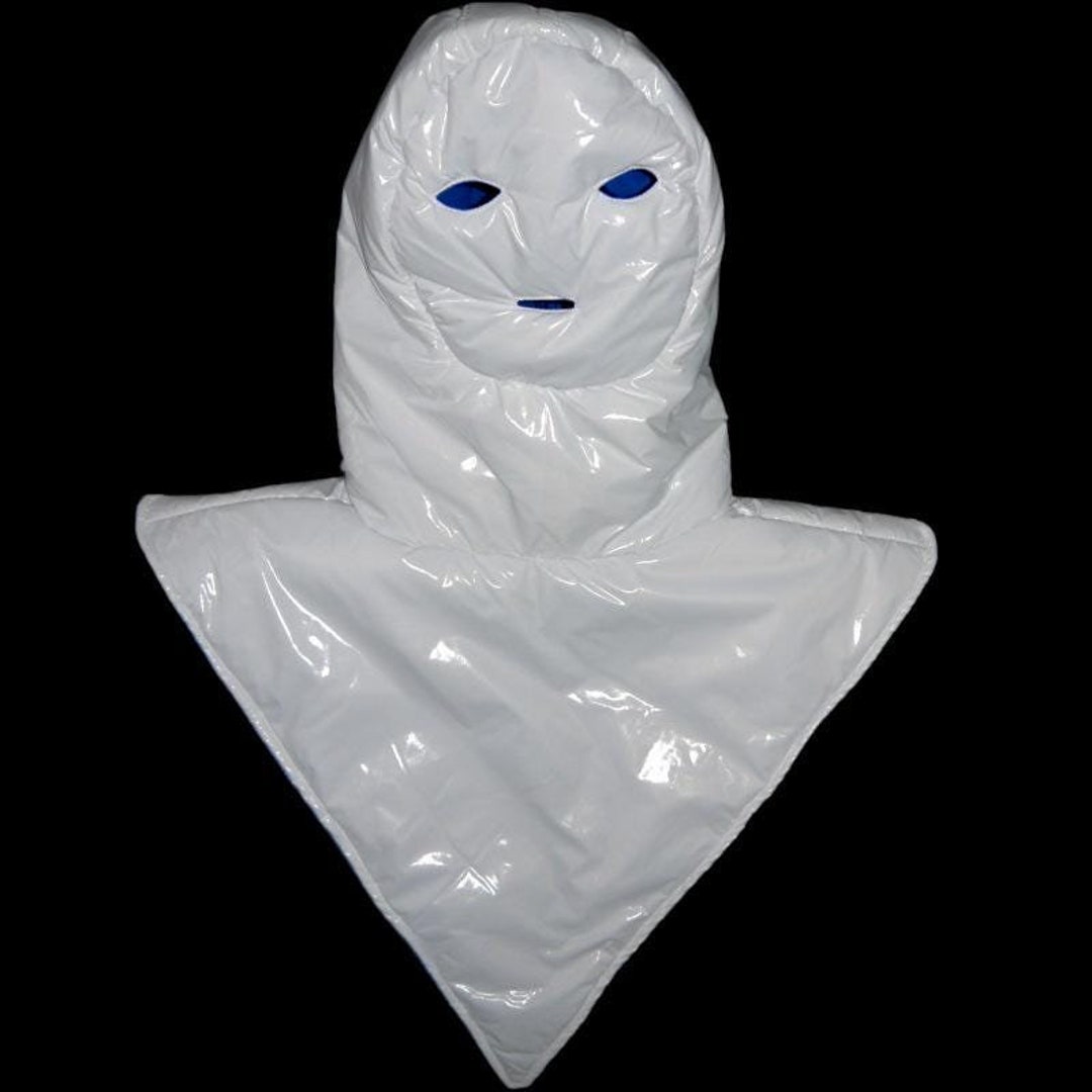Shiny Nylon PVC Head Cover Shiny Nylon Wetlook Face Mask 15 Mm - Etsy