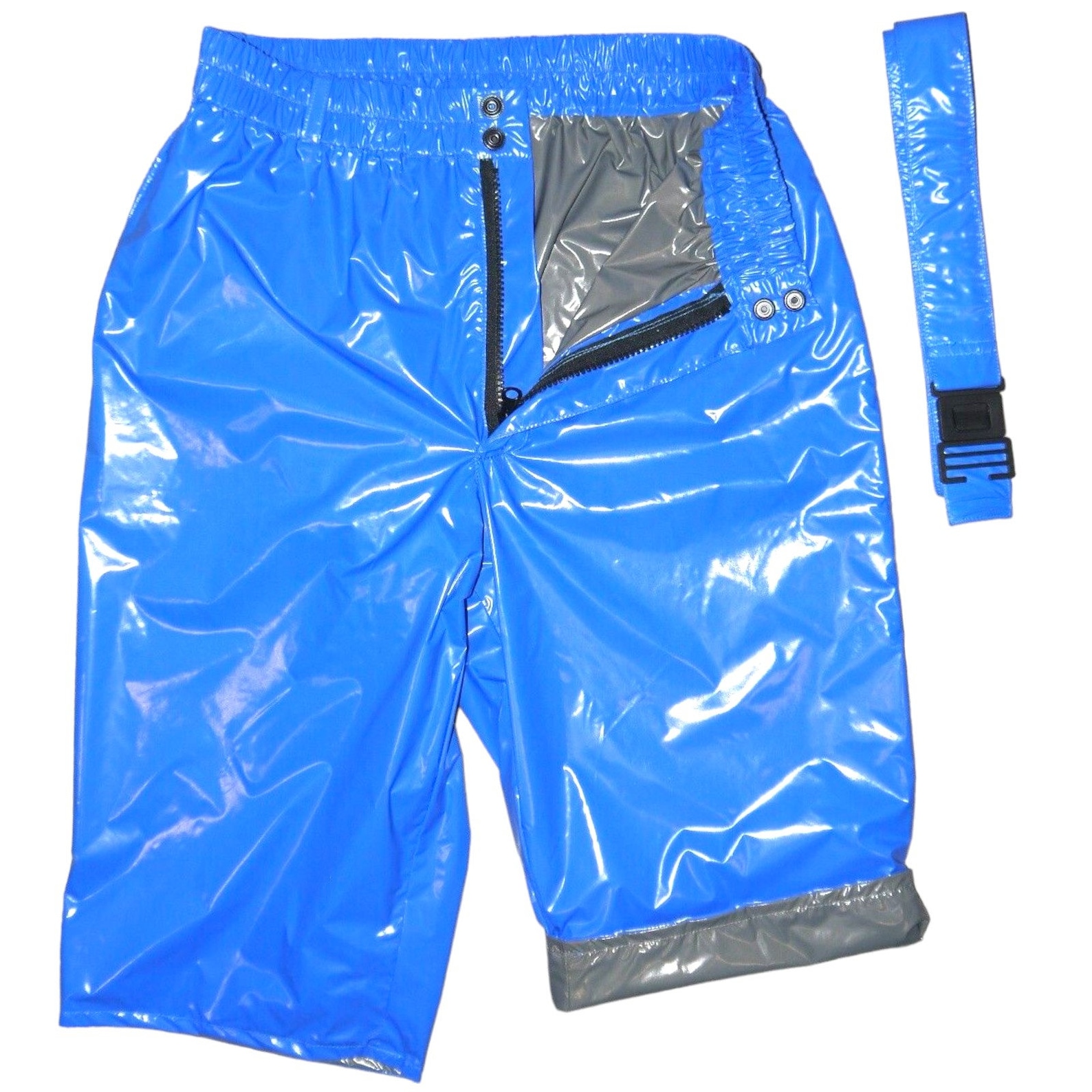 Shiny Nylon Shorts OL35 PVC Wetlook - Etsy