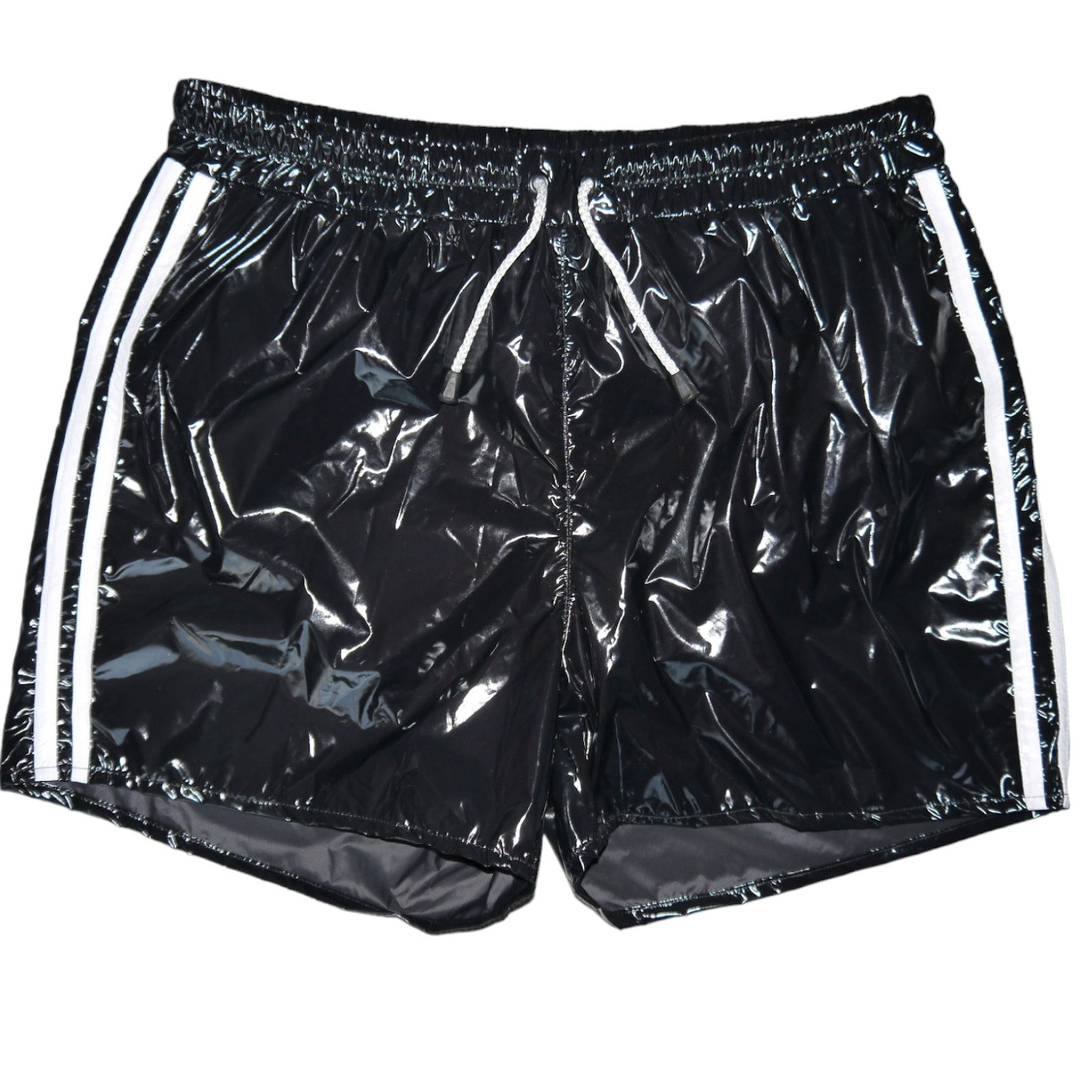 Shorts PS Sprinter Shorts Nylon Shiny Nylon LACK PVC Wetlook Shiny ...