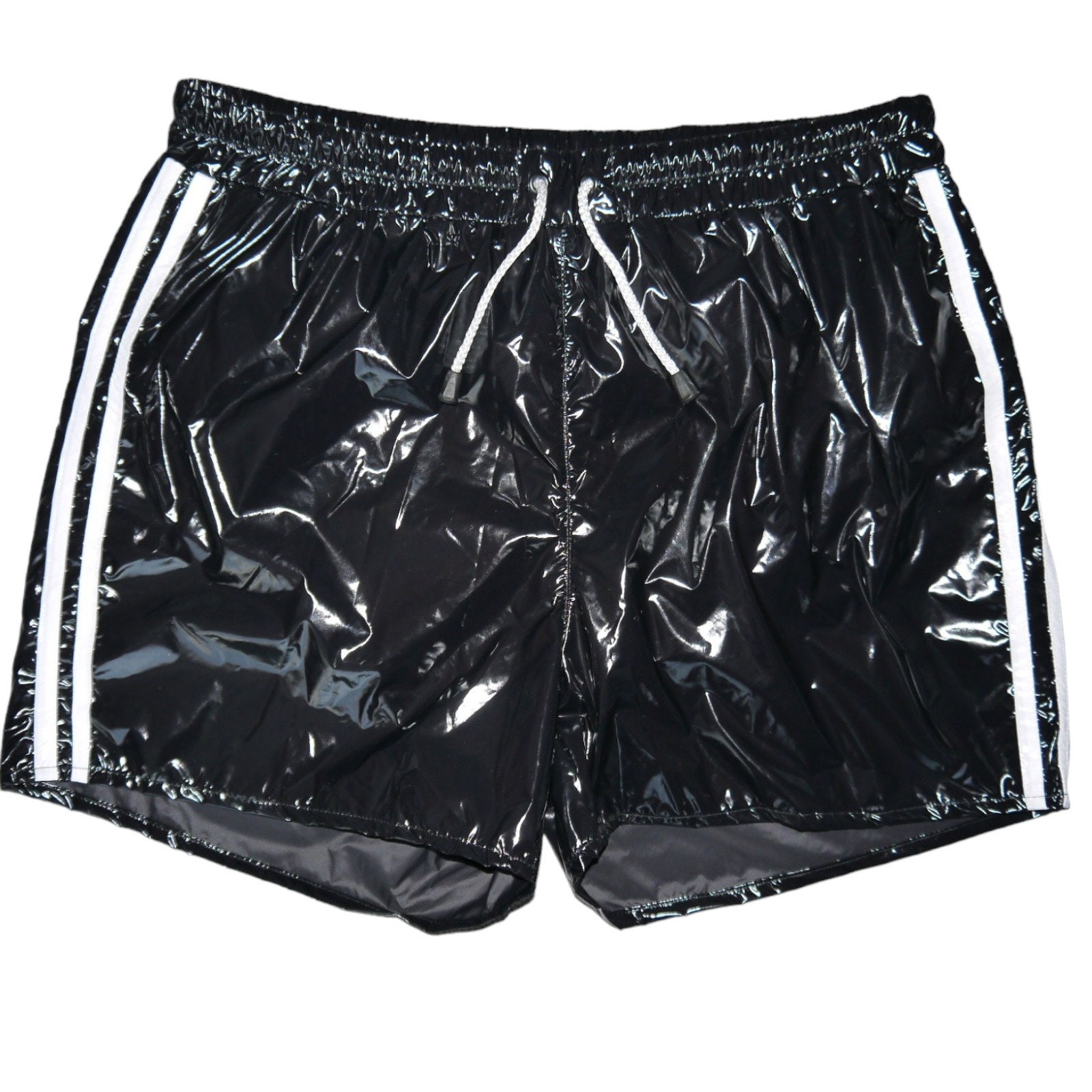Shorts PS Sprinter Shorts Nylon Shiny Nylon LACQUER PVC Wetlook Shiny ...