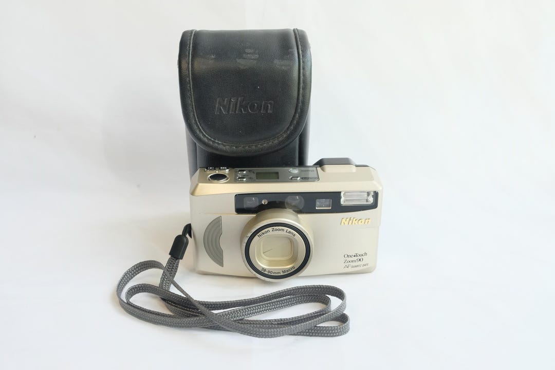 Nikon One Touch Zoom 90 AF Quartz Date - 35mm Film Camera - Point-and ...