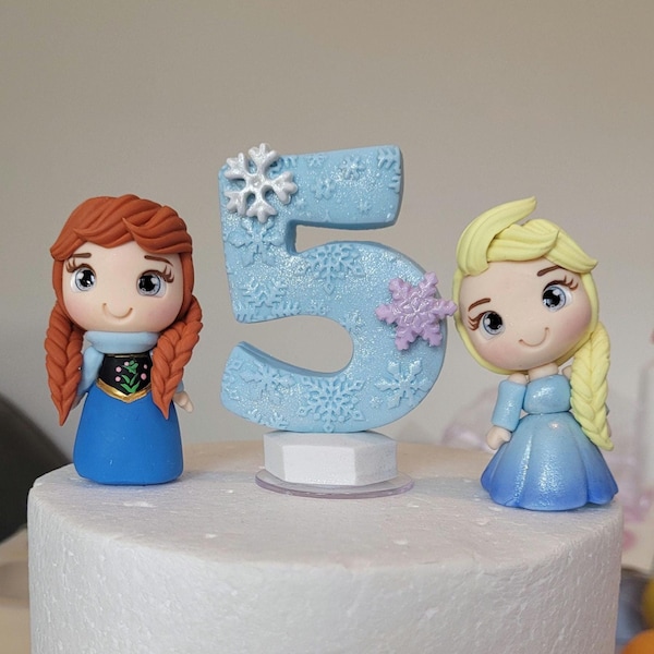 Elsa Cake Topper - Etsy Canada