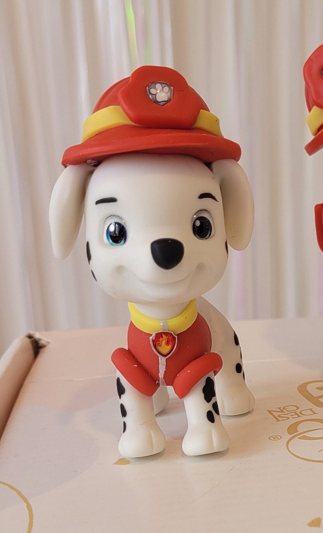 Paw Cake Topper Figures - Inspired Pups | Handmade | Plastic Free | Non ...