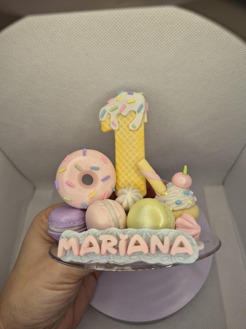 Sweet One , Two Sweet Cake Topper. Handmade With Plastic Free, Non ...