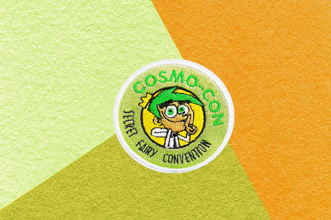 The Fairly Oddparents Cosmo Cosmocon Embroidery Patch - Etsy