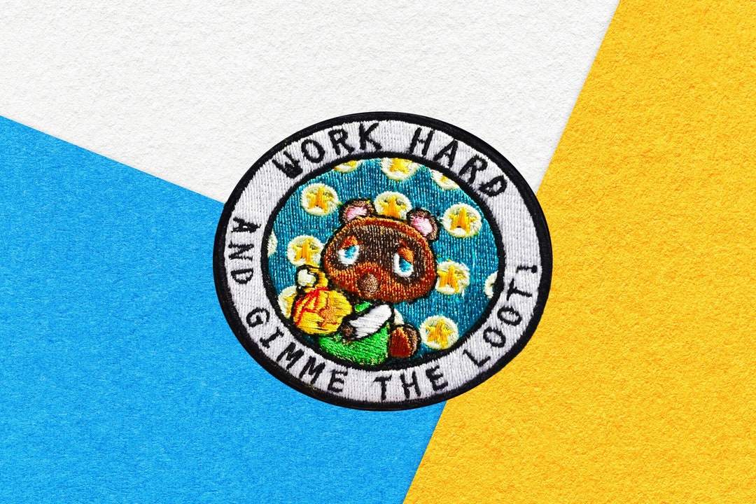 Tom Nook - Animal Crossing - Iron on Patch - Etsy