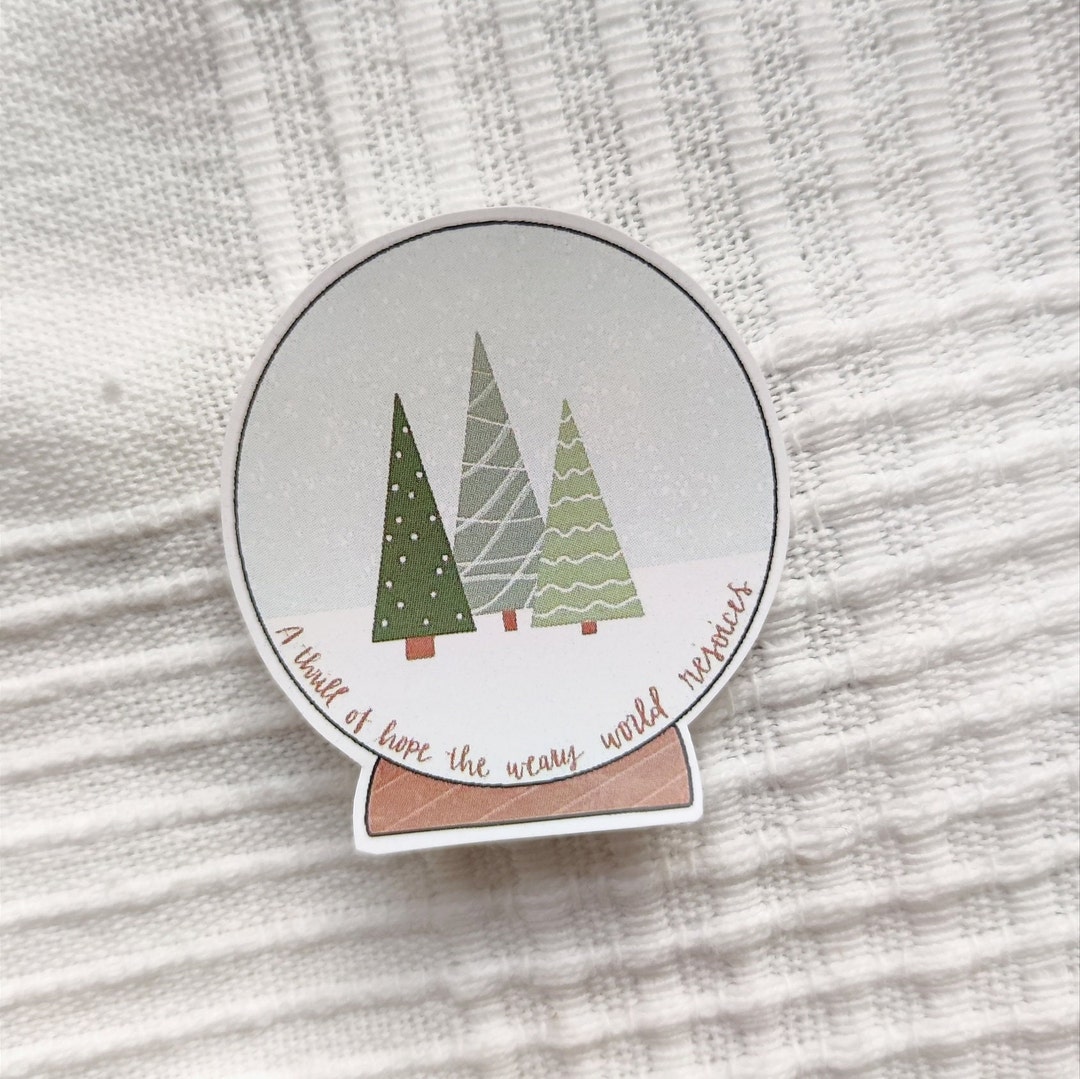 A Thrill of Hope Sticker - Etsy