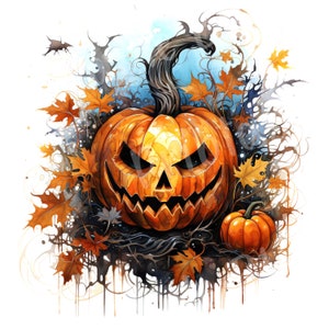 Jack-o'-lantern Clip Art, Halloween Graphics, Pumpkin Clip Art ...