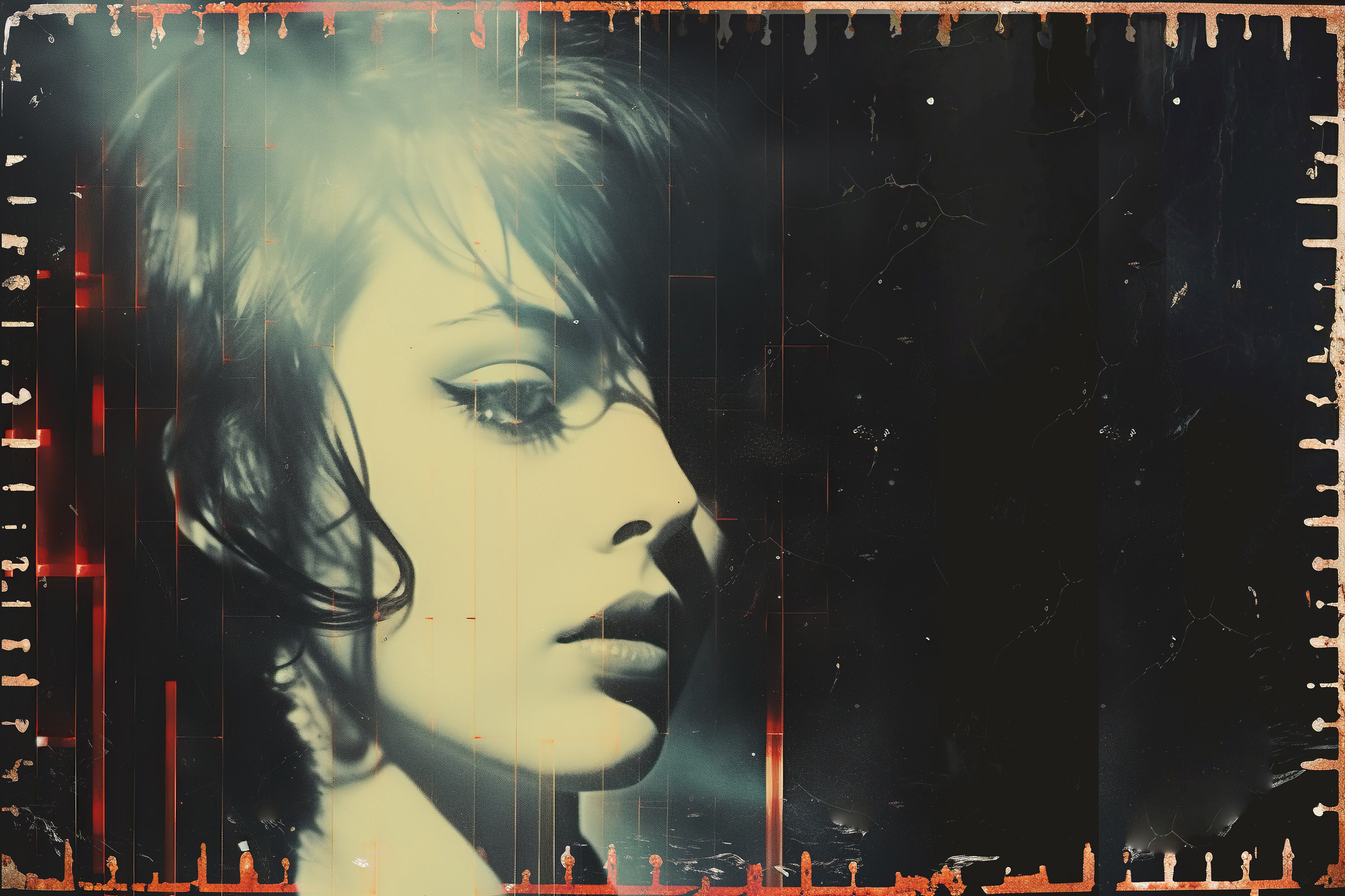 Retro Film Look Overlays, Film Overlays for Photoshop, Analog Film ...