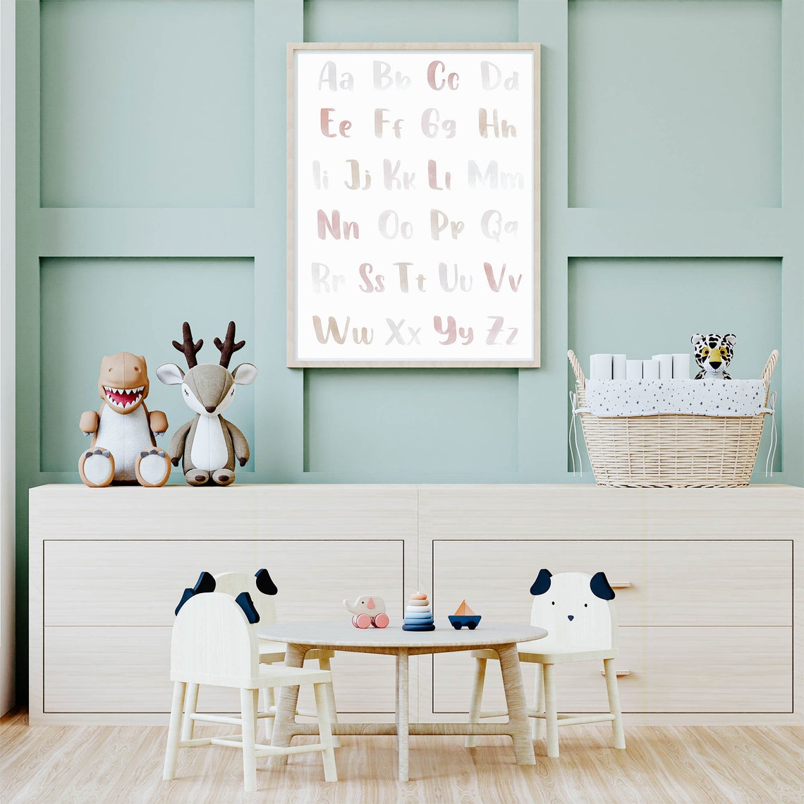 ABC Poster Alphabet Poster Classroom Poster Nursery Wall - Etsy