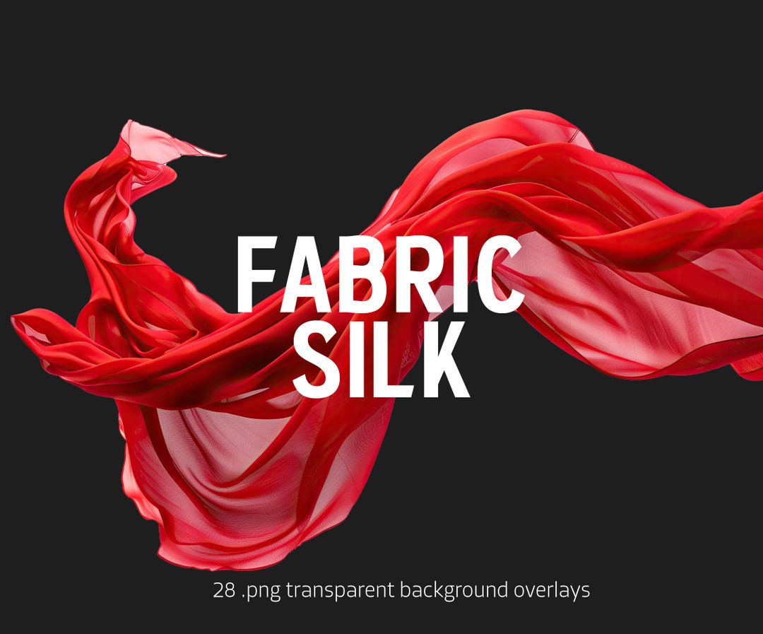 Fabric Silk, Overlays Pack, Silk PNG Images, Fabric Overlays, Realistic ...