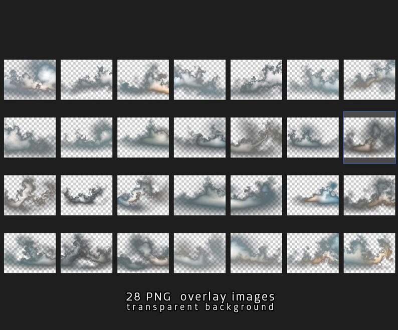 Realistic Fog Overlays: Misty Effect Photography, Transparent PNG ...