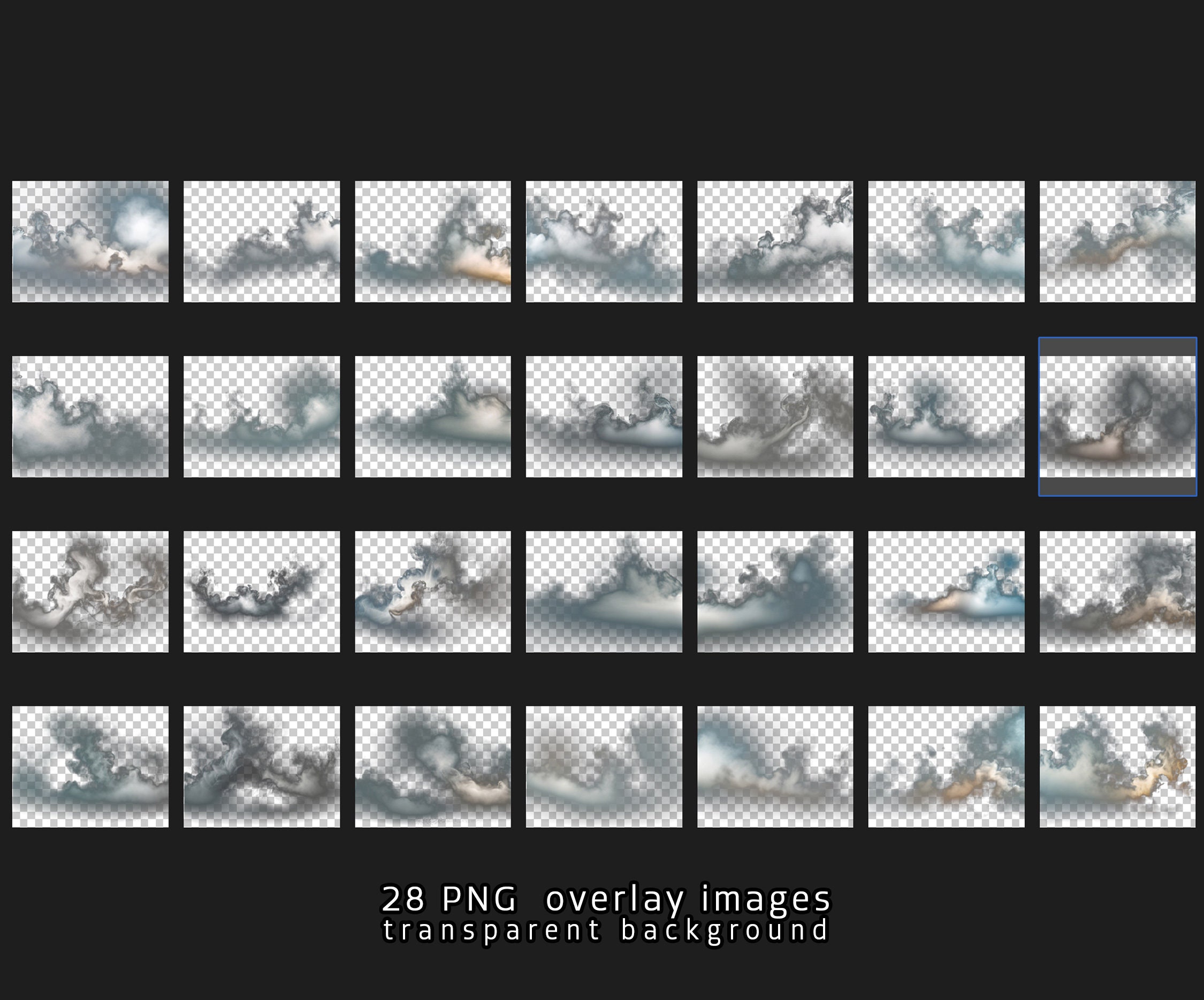 Realistic Mist and Fog Overlays, Fog Overlays for Photography, Mist ...