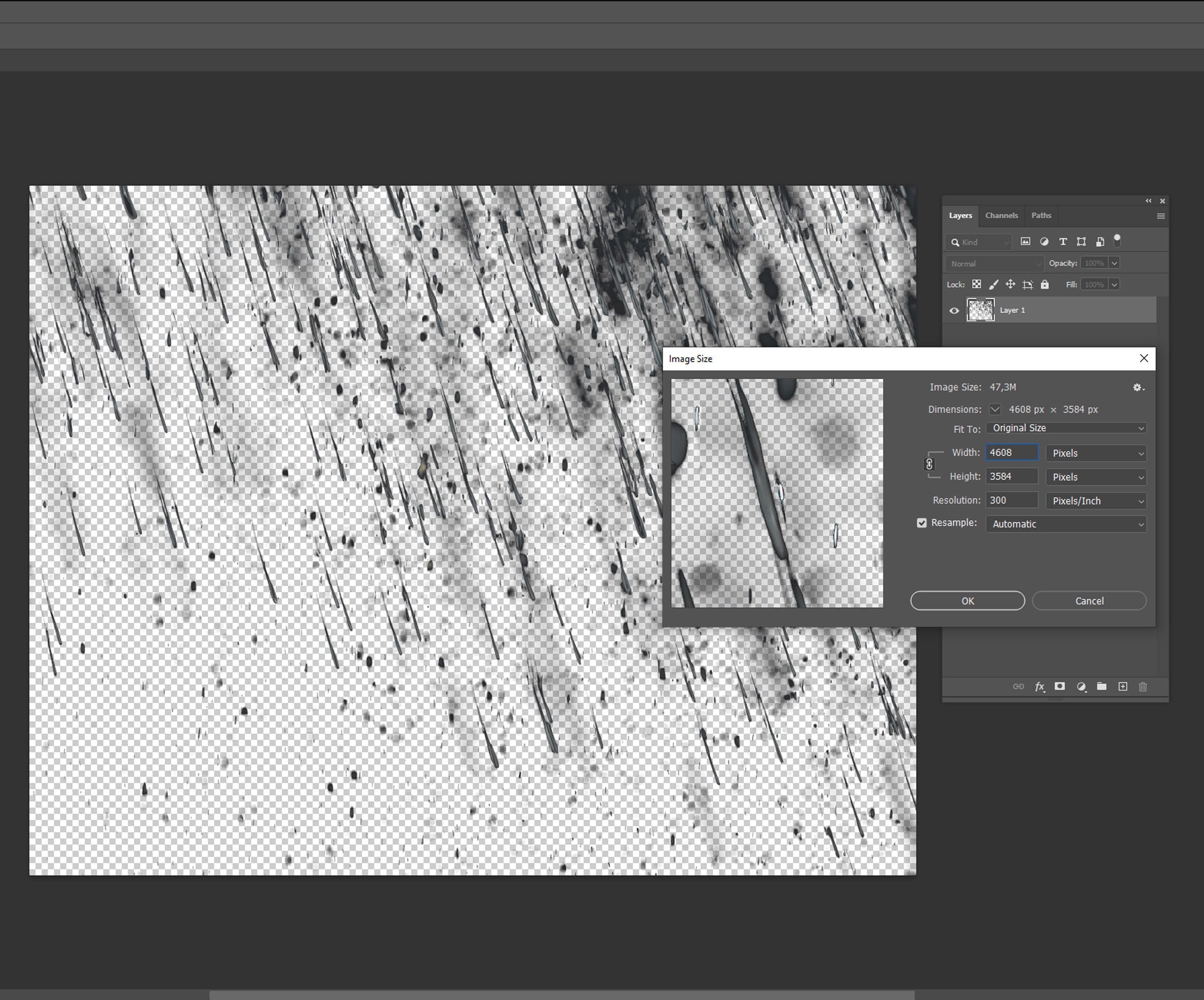 Falling Rain Overlays for Photoshop, Realistic Rain Effects PNG ...