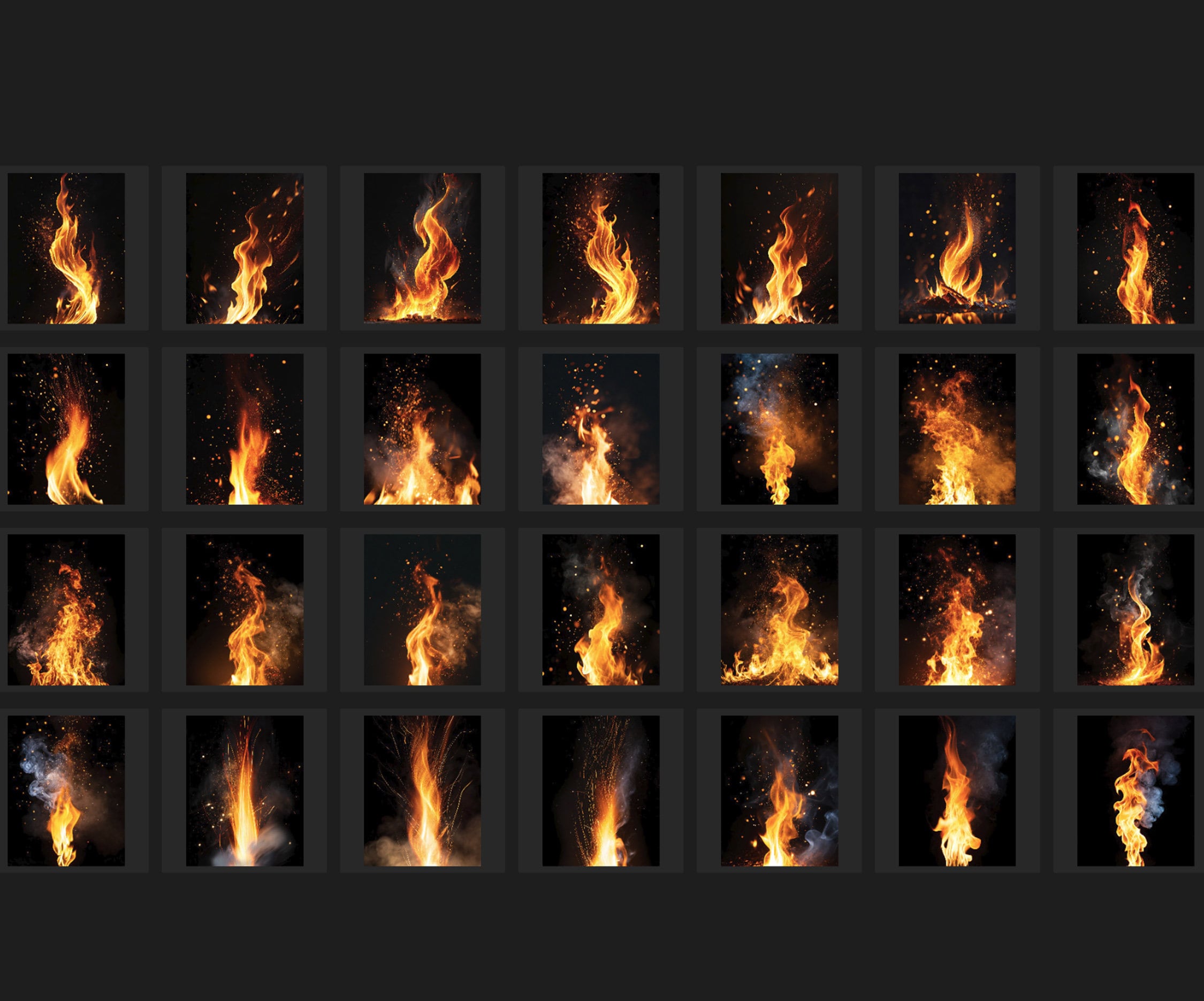 Fire and Flames Overlays, Inferno Fire Effect, Hell's Fire Overlays for ...