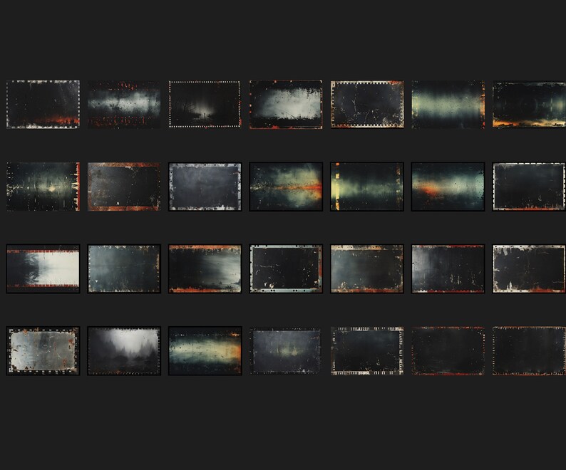 Retro Film Look Overlays, Film Overlays for Photoshop, Analog Film ...