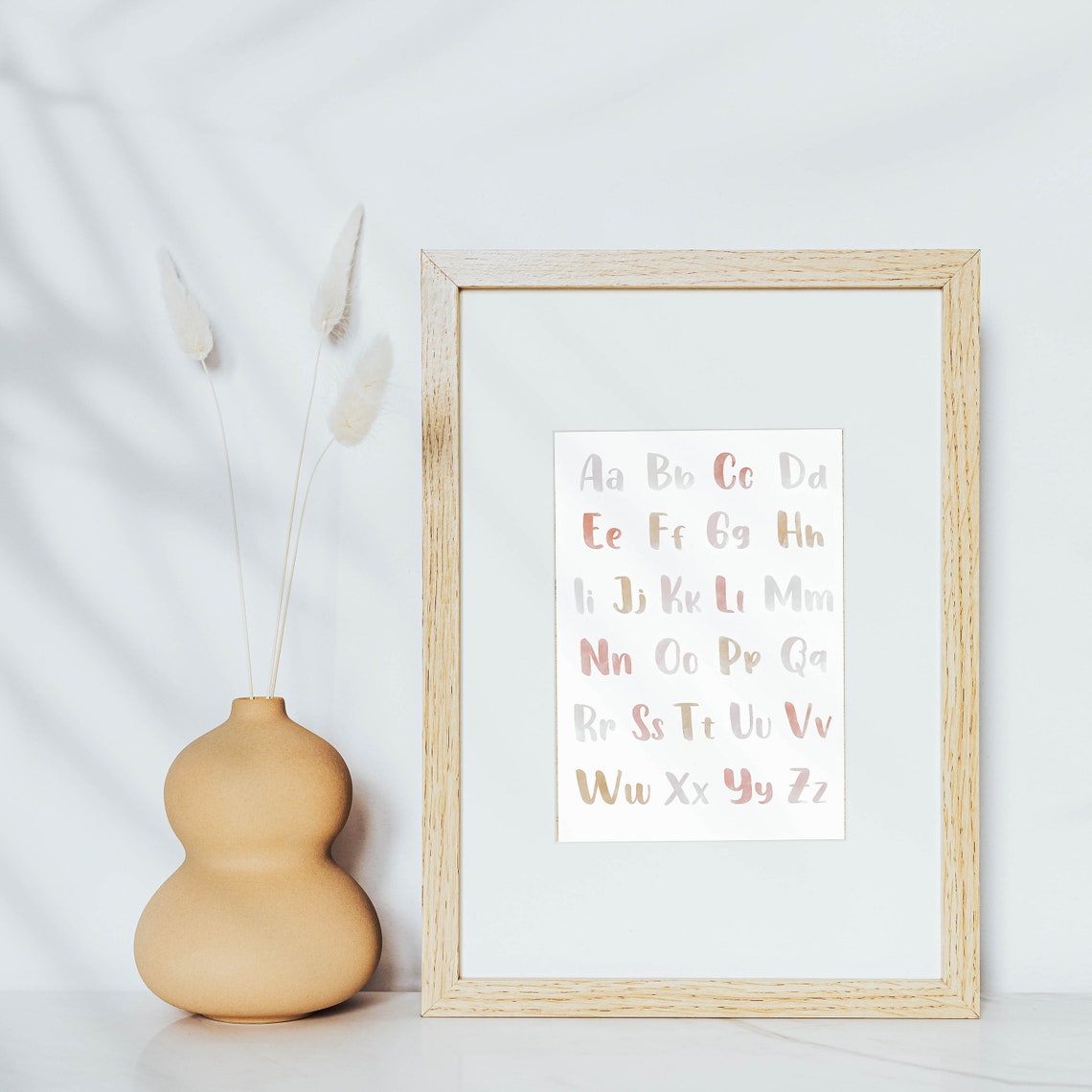 ABC Poster Alphabet Poster Classroom Poster Nursery Wall - Etsy