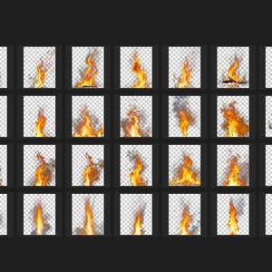 Fire and Flames Overlays, Inferno Fire Effect, Hell's Fire Overlays for ...