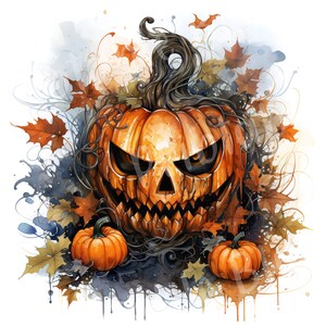 Jack-o'-lantern Clip Art, Halloween Graphics, Pumpkin Clip Art ...