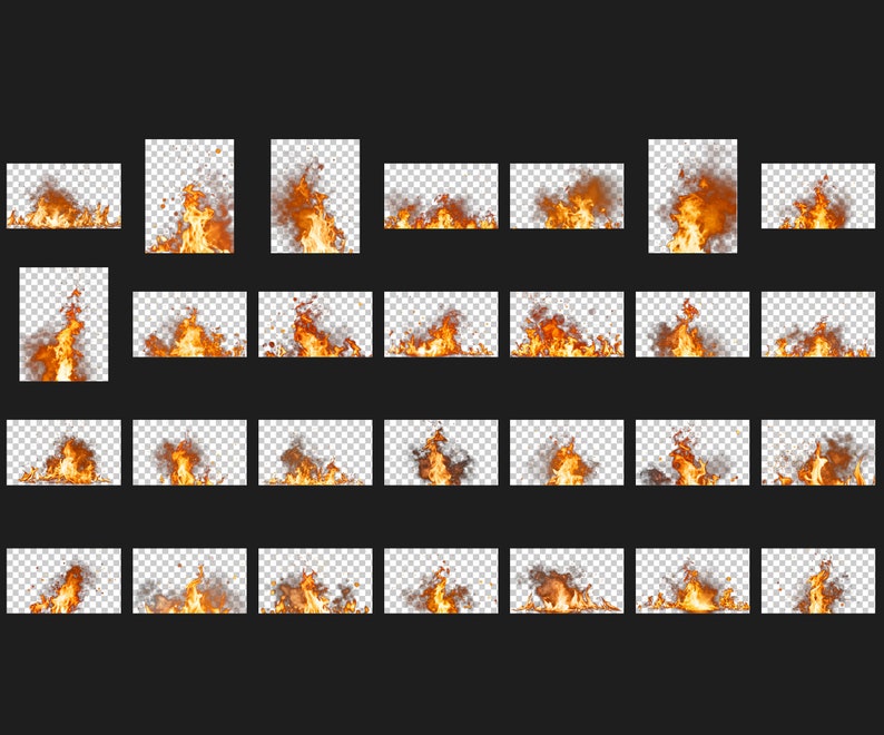 Fire and Flames Overlays, Inferno Flames Effect, Hell's Fire Overlays ...