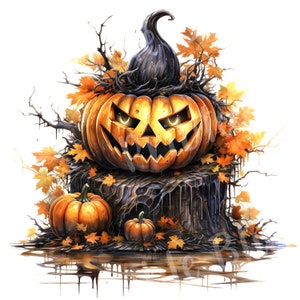 Jack-o'-lantern Clip Art, Halloween Graphics, Pumpkin Clip Art ...