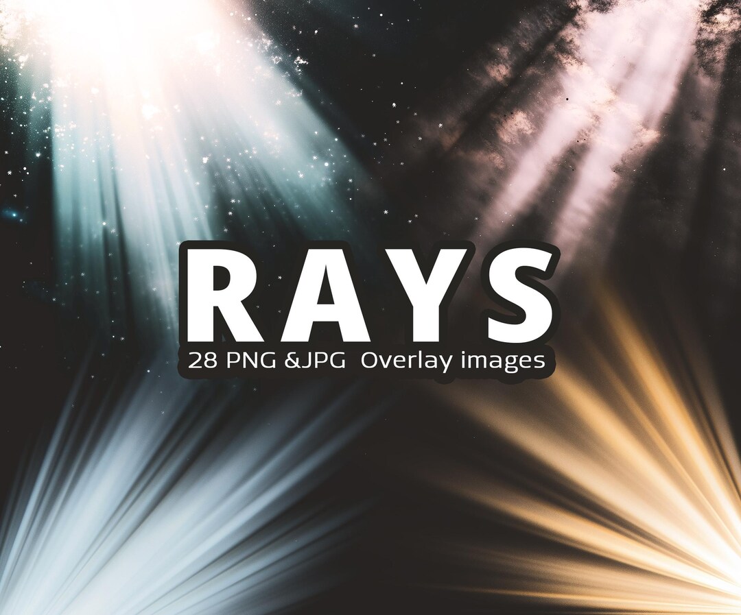 28 Rays Overlays ,PNG Images, Transparent Background, Photoshop ...