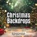 Christmas Bokeh Photography Backdrops, Festive Holiday Overlays ...