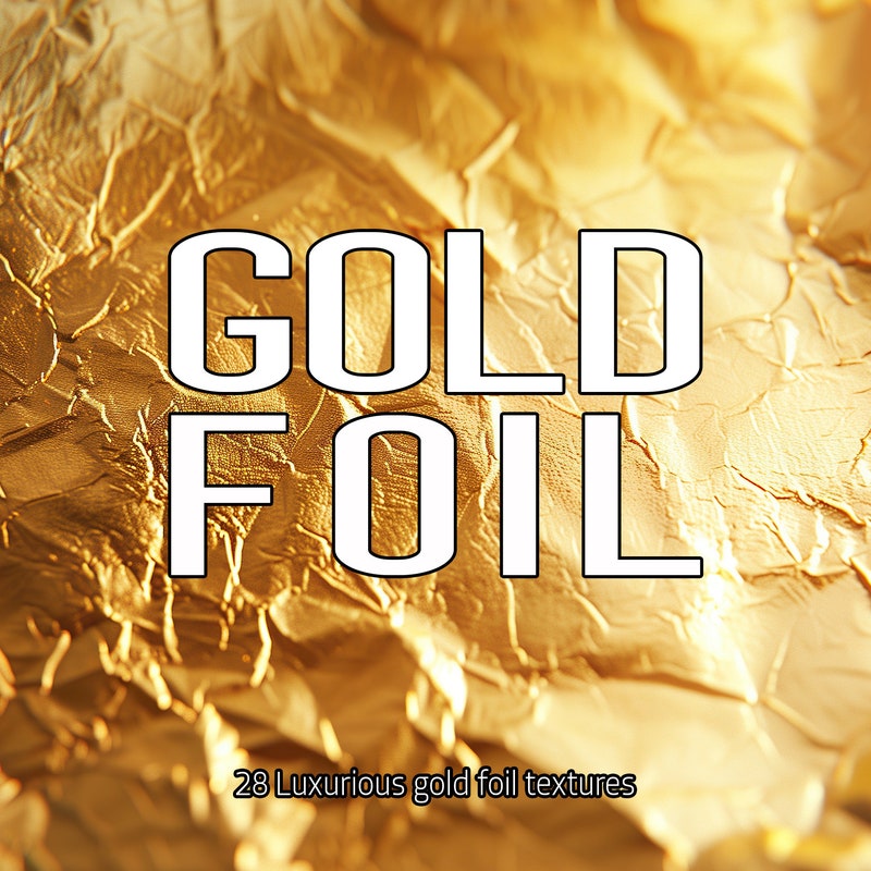 Gold Foil Digital - Etsy