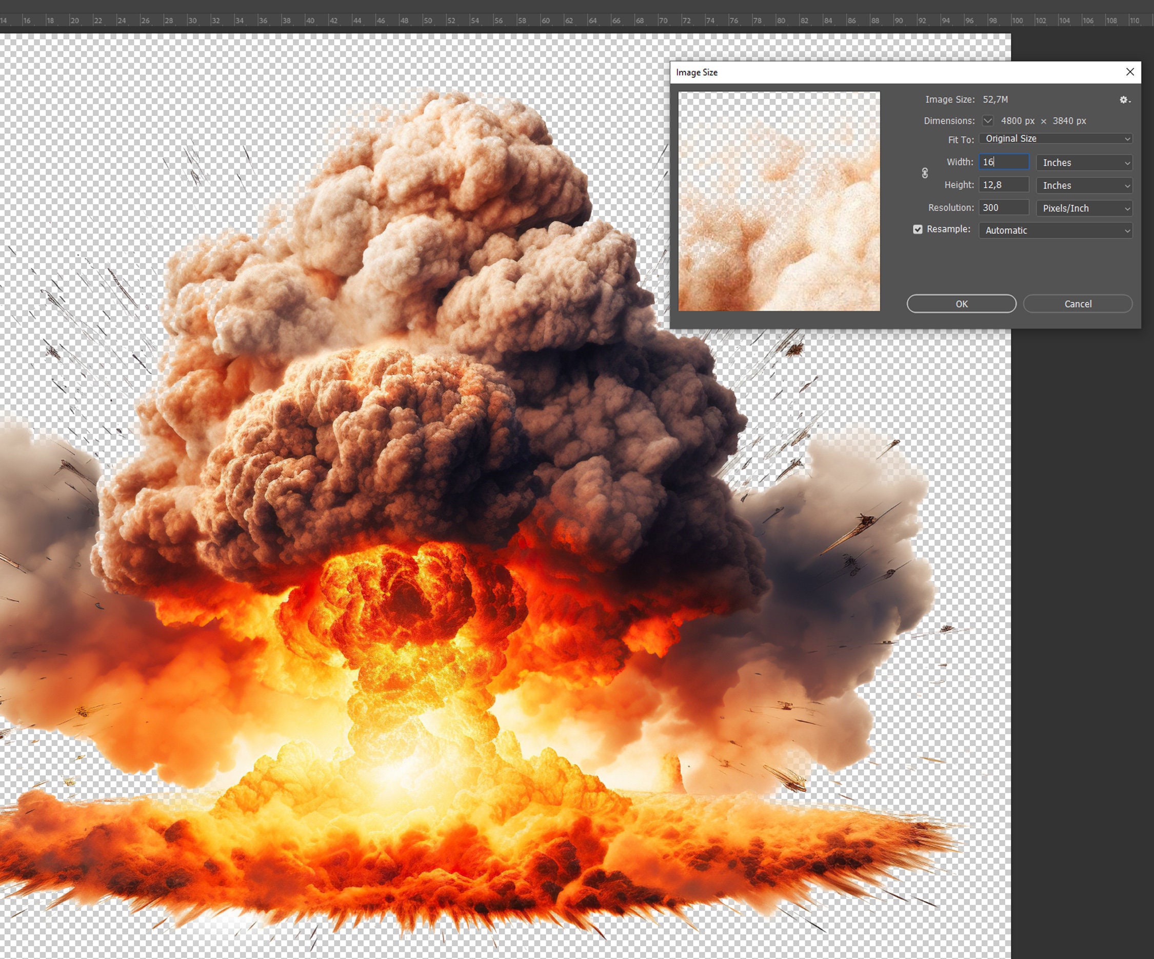 Explosion PNG Overlays: Cinematic Bomb Effects (digital Download) - Etsy