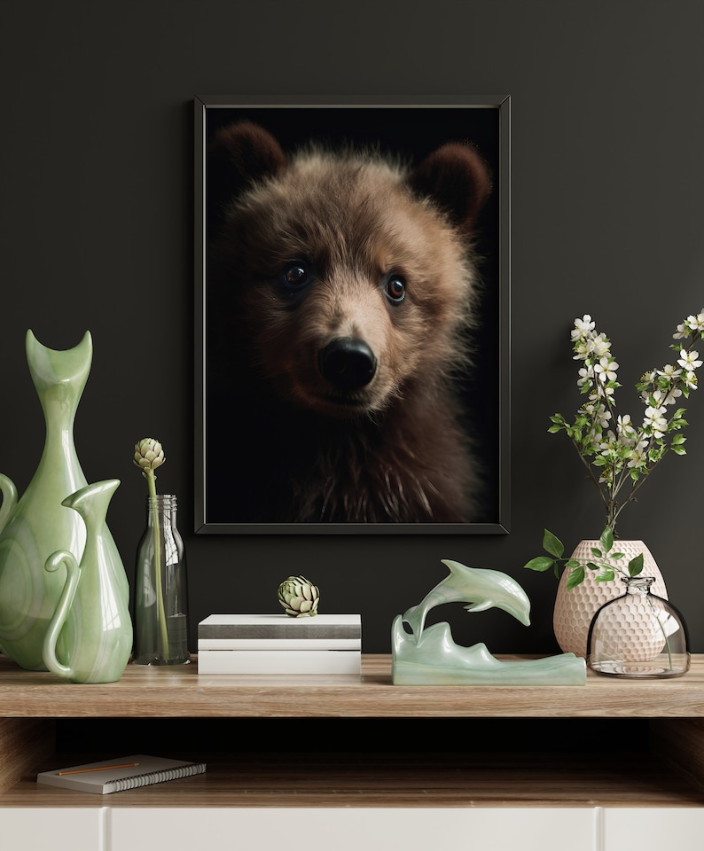 Wild Life Baby Animals, Animal Poster Set, Wild Life Wall Art, Animal ...