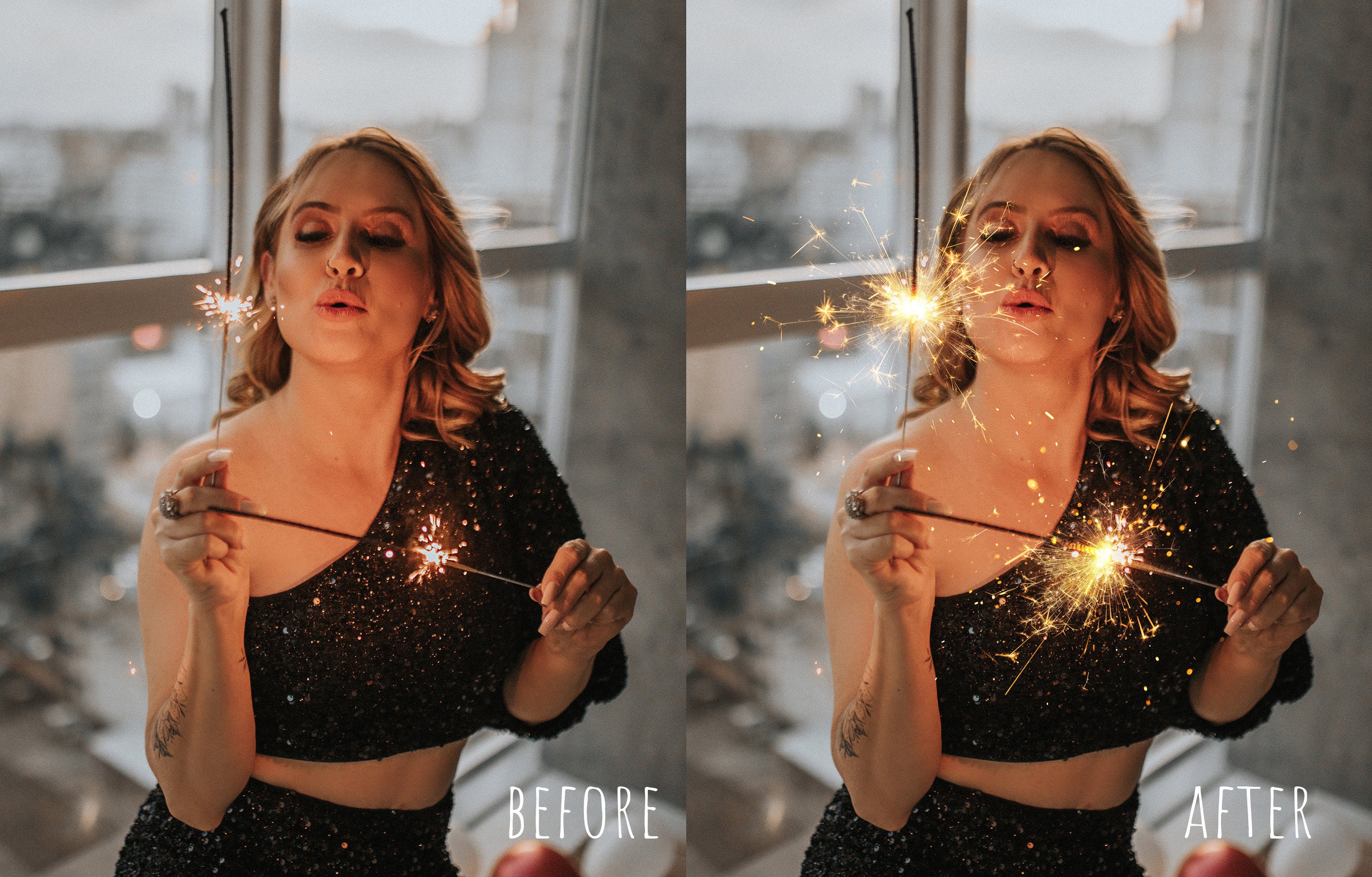 28 Sparklers Overlays for Photoshop, Transparent PNG Sparkler Effects ...