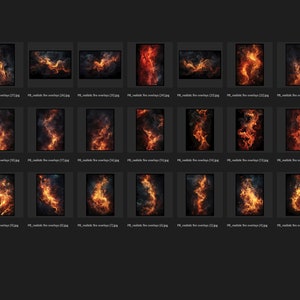 Realistic Fire Overlays for Photoshop, High Quality Photoshop Overlays ...