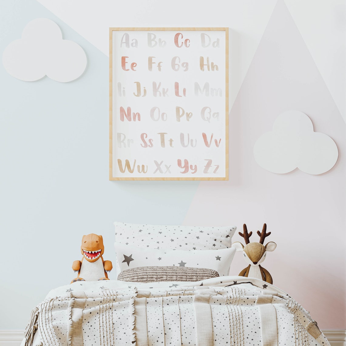 ABC Poster Alphabet Poster Classroom Poster Nursery Wall - Etsy