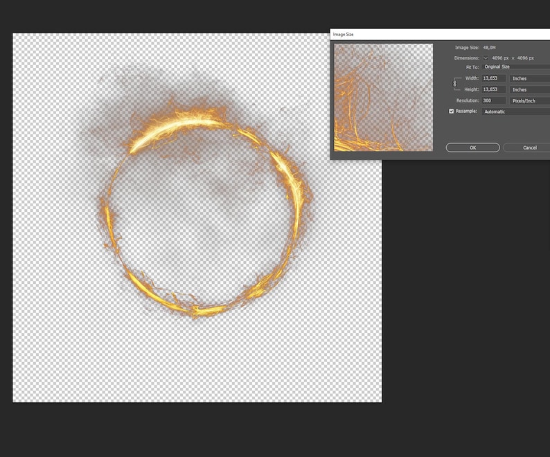 Energy Rings Overlays: Light Effects, PNG & JPG (digital Download) - Etsy